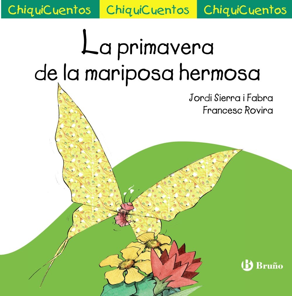 Mariposa De Primavera Con Escritura Líneas De Trazado Para Niños Con