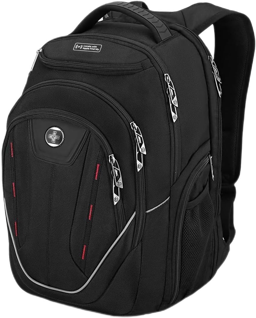 Amazon.com: Swiss Gear SA1923 Black TSA Friendly ScanSmart Laptop ...