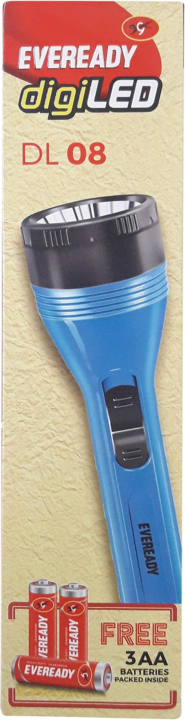 Eveready Digi LED DL 08 Torch : Amazon.in: Home & Kitchen
