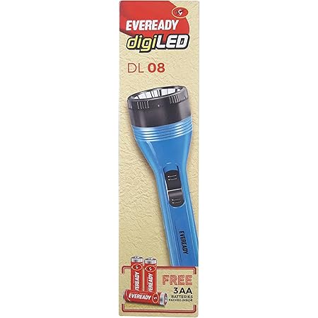 Eveready Digi LED DL 08 Torch : Amazon.in: Home & Kitchen