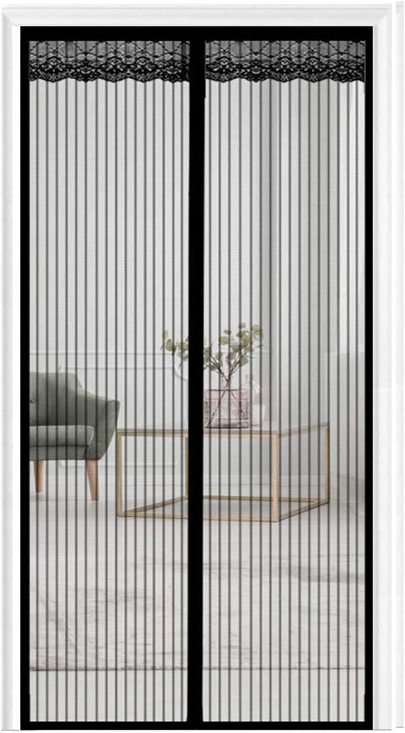 Amazon.co.jp: Magnetic Screen Door for Entrance and Door, 55.1 x 91.0 ...