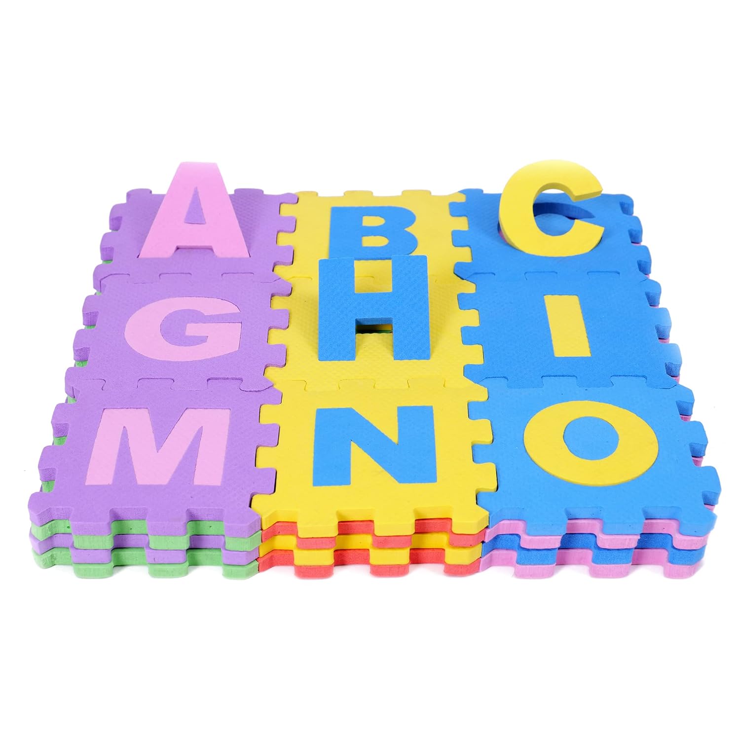 Buy Panfikh Educational Learning Puzzle Mat - ABCD Toys for Kids ...