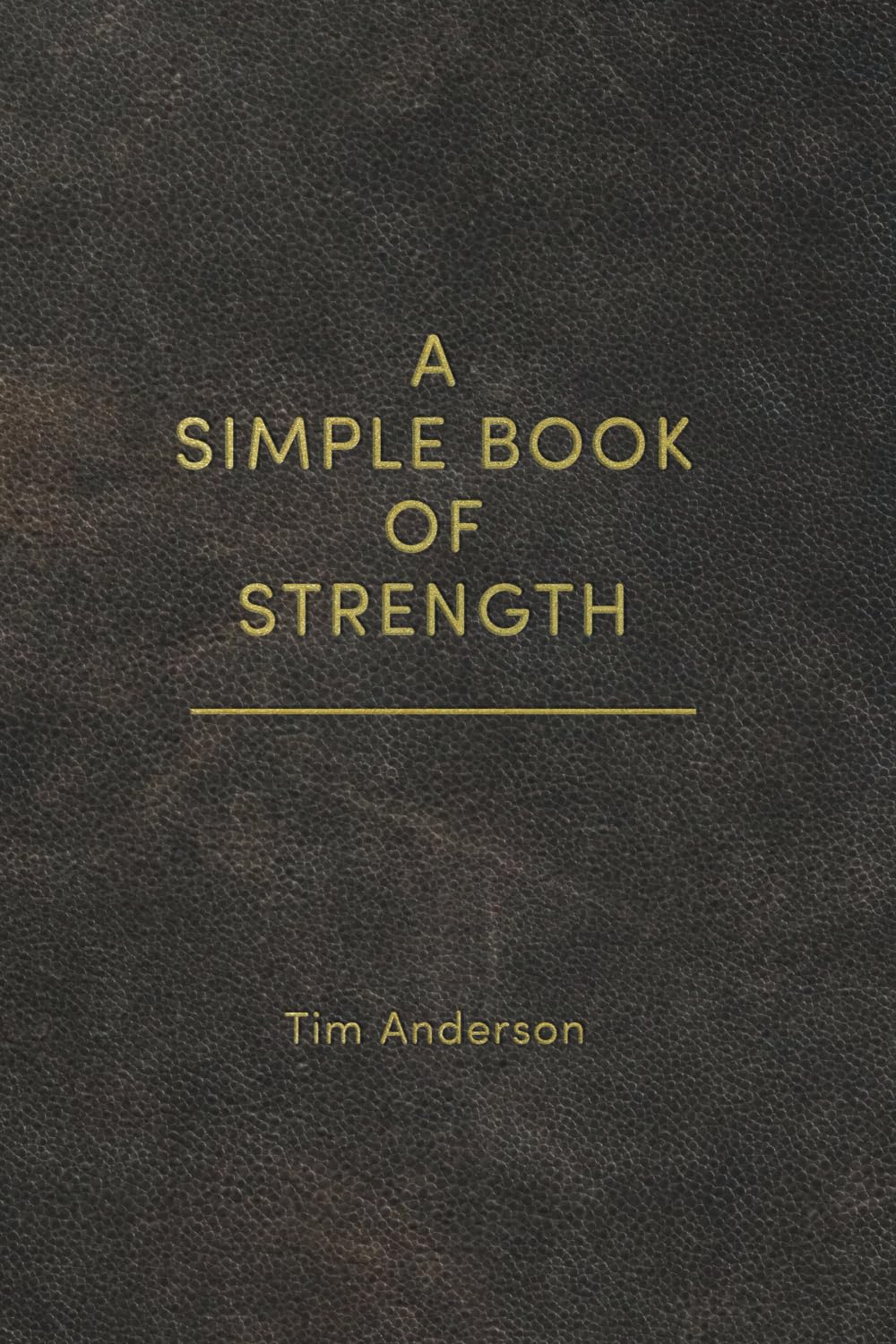 A Simple Book of Strength: Anderson, Tim: 9781963675009: Amazon.com: Books