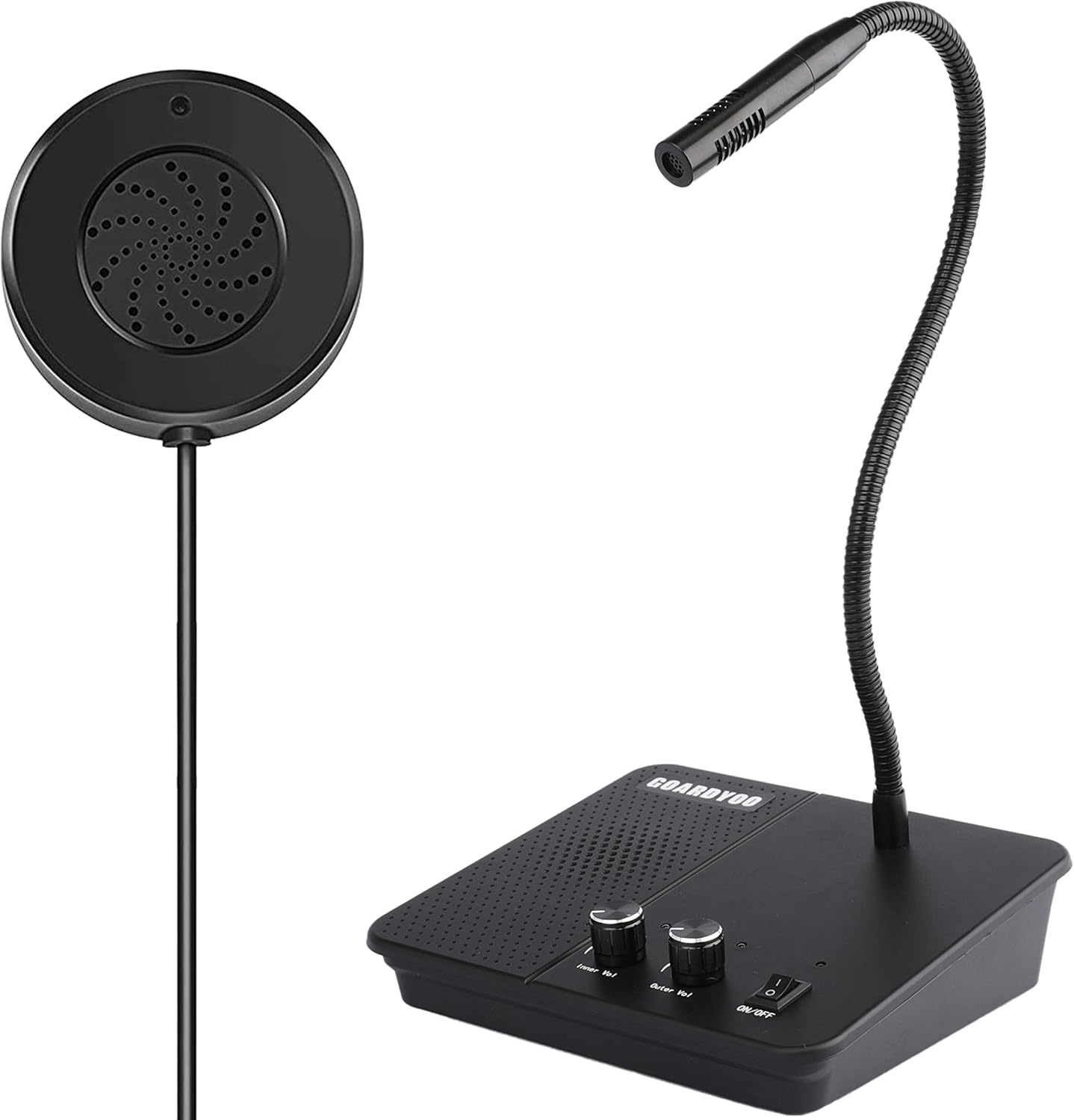 Window Speaker System with Outer Speaker and Microphone,Intercom System ...