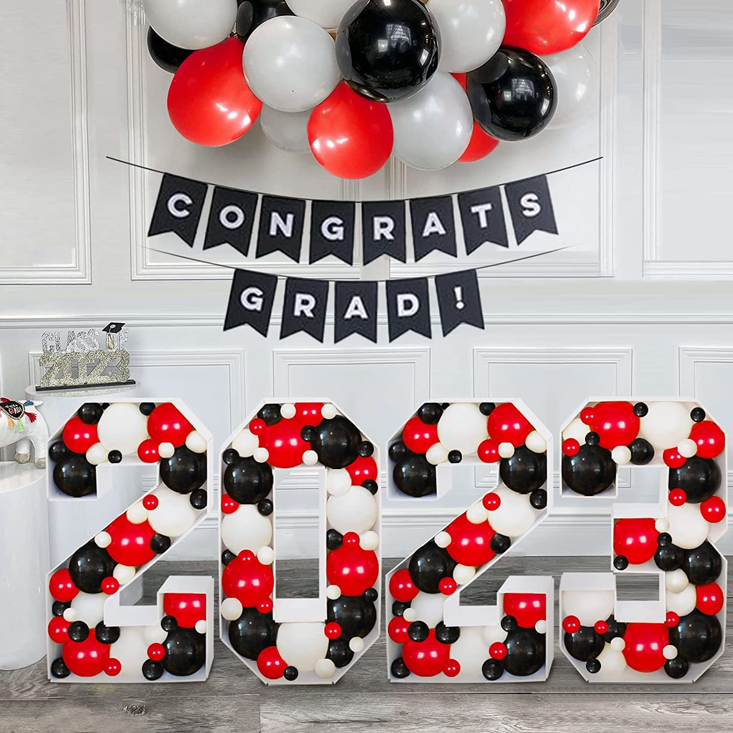 Amazon.com: PRE-Cut 2023 Balloon Marquee Numbers Kit : Toys & Games
