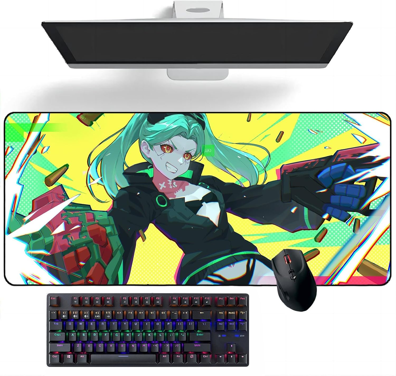 Amazon.com: Anime Mouse pad Cyberpunk: Edgerunners Anime Mouse Pads ...