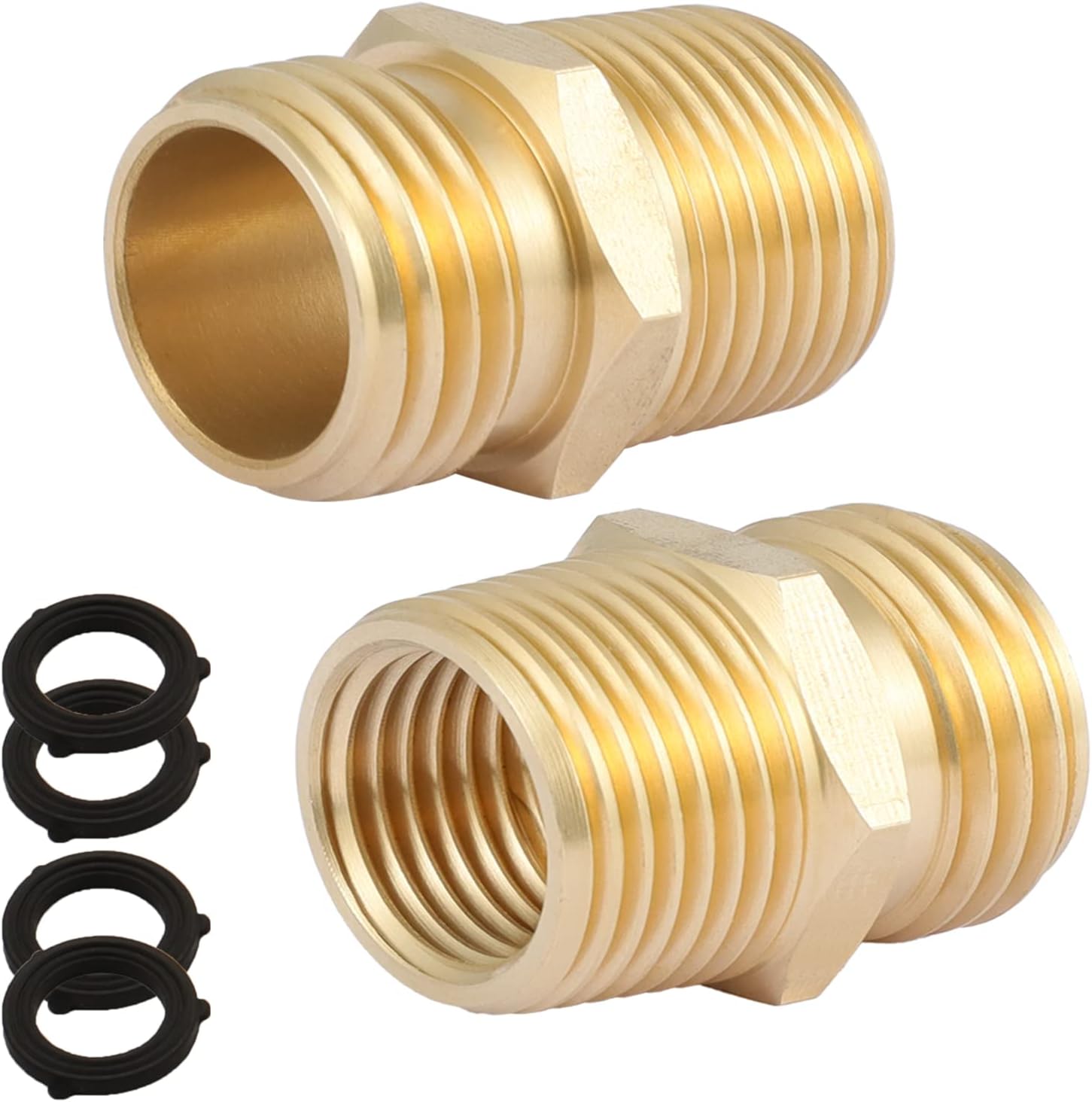 Amazon.com: Ceaeso 3/4" GHT male thread x 3/4" NPT male thread fitting ...