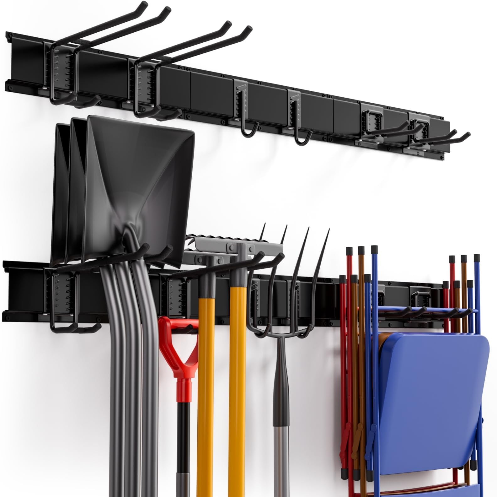 Amazon.com: Garden Tool Organizer- Garage Tool Organizer Wall Mount ...