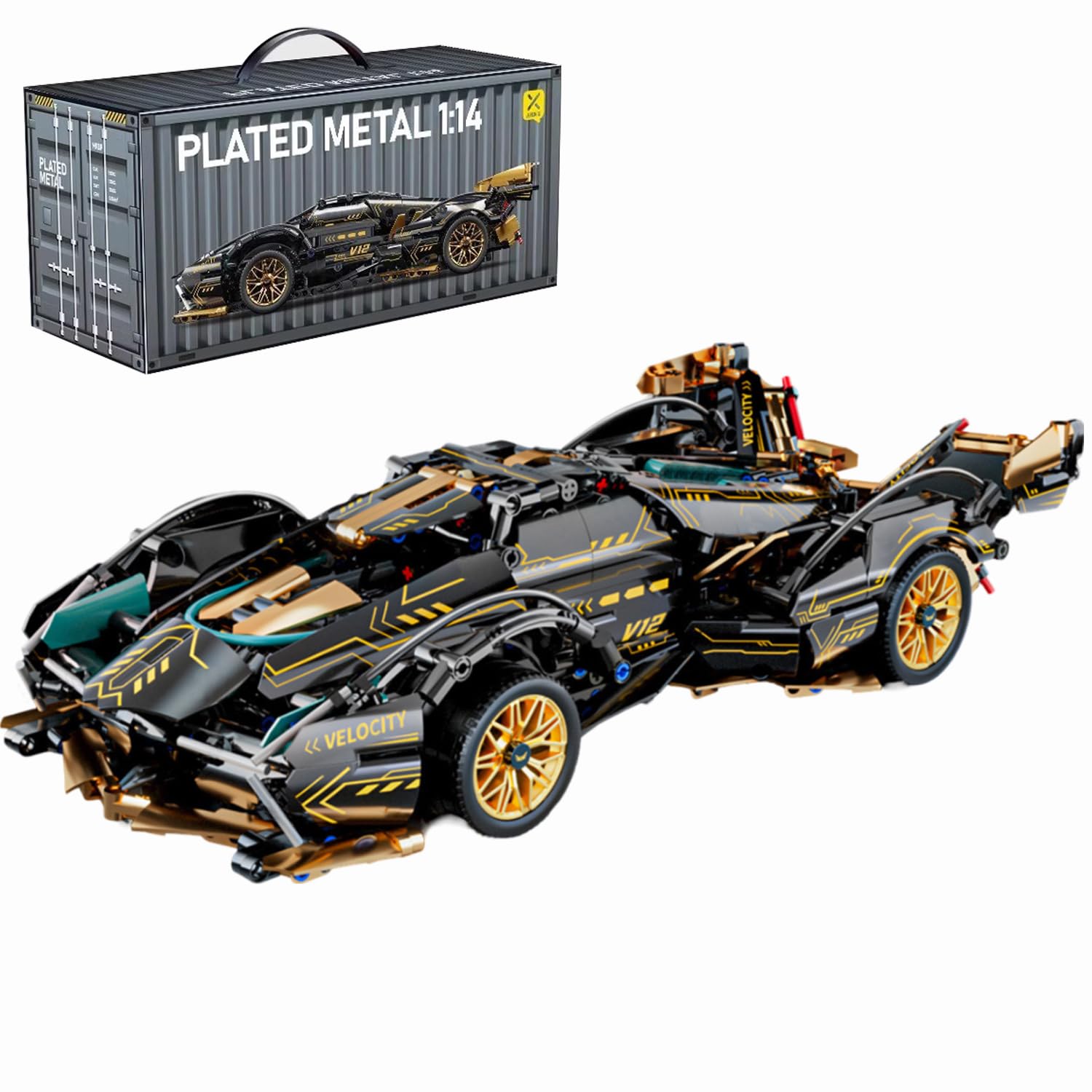 Technik Sport Car Building Blocks Set, 967 PCS Super Sports Car ...
