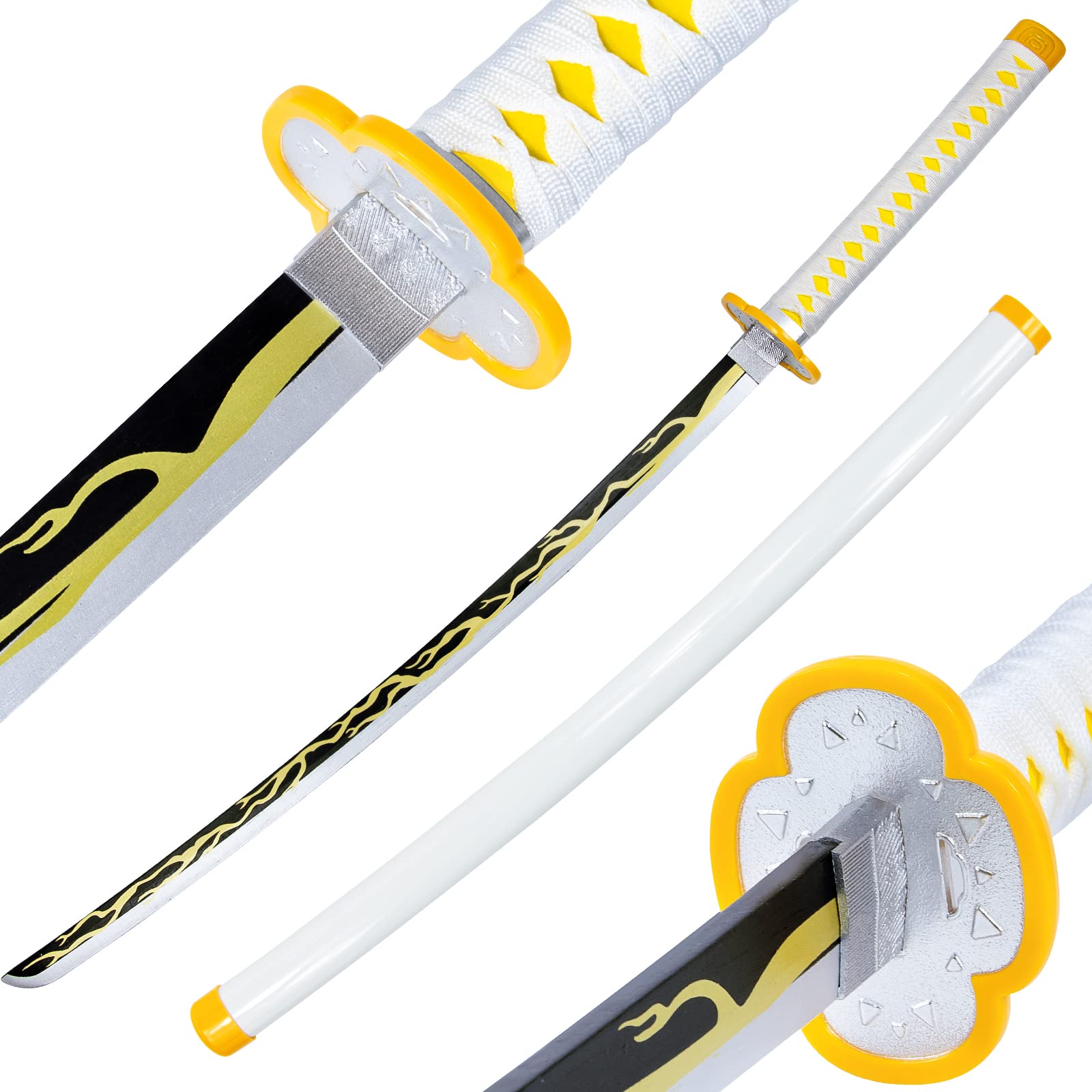 Larmuroki 41 Carbon Steel Demon Slayer Sword Handmade Samurai Sword ...