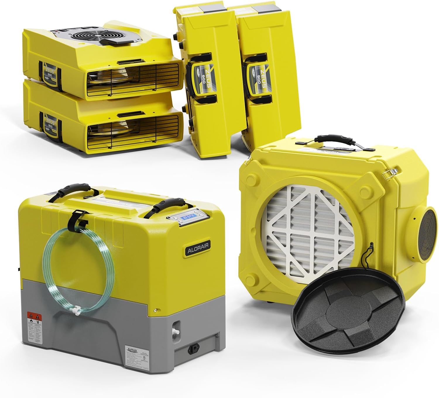 Amazon.com: ALORAIR 1 x Commercial Dehumidifier, 4 x Air Movers and 1x ...