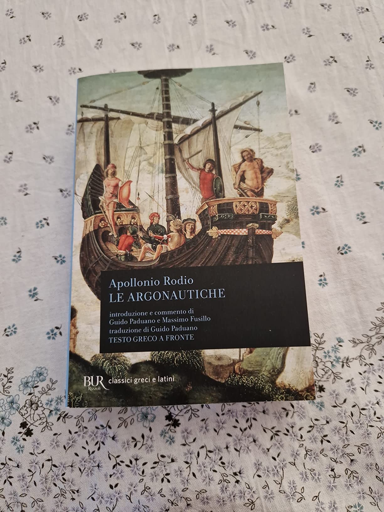 Le argonautiche. Testo greco a fronte : Apollonio, Rodio, Fusillo ...