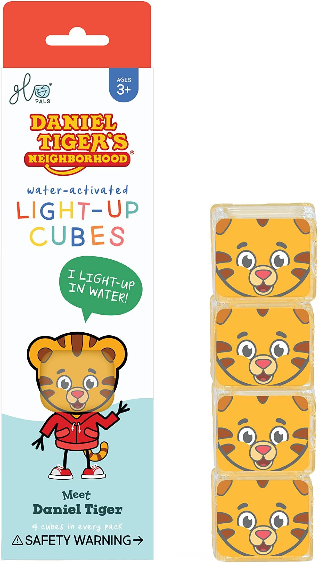 Amazon.com: Glo Pals x Daniel Tiger's Neighborhood Water-Activated ...