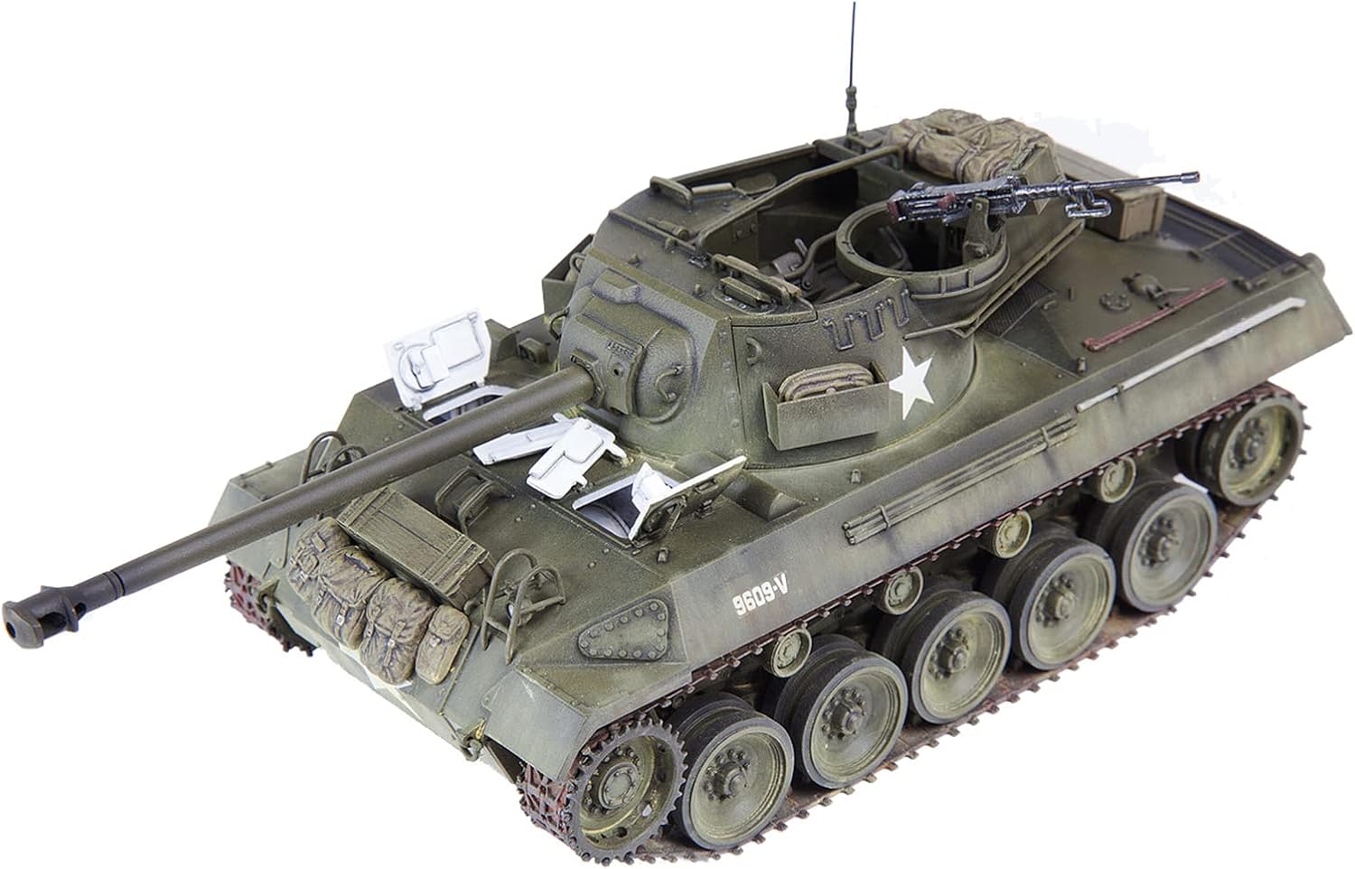 Amazon.com: Koliyn Military Tank Model, 1/35 Scale US M-18 Hellcat Tank ...