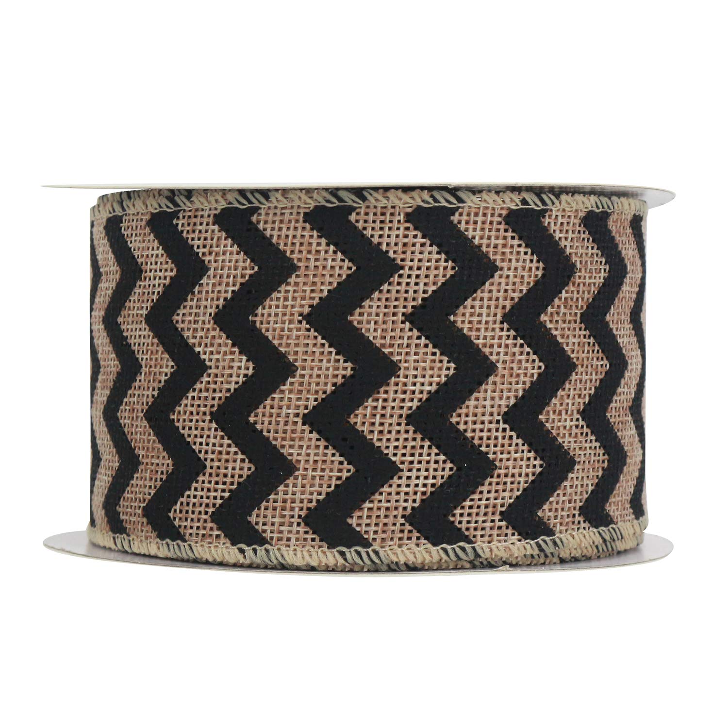 Chevron Burlap Material
