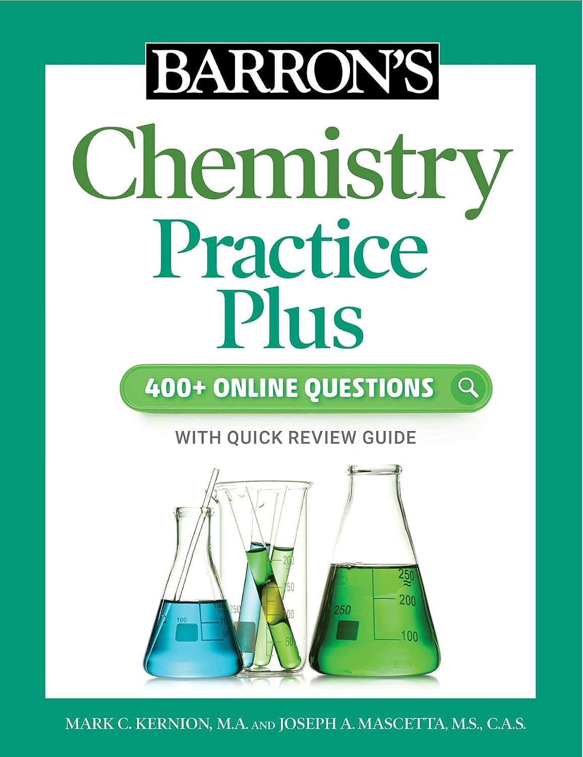 Amazon.com: Barron's Chemistry Practice Plus: 400+ Online Questions and ...