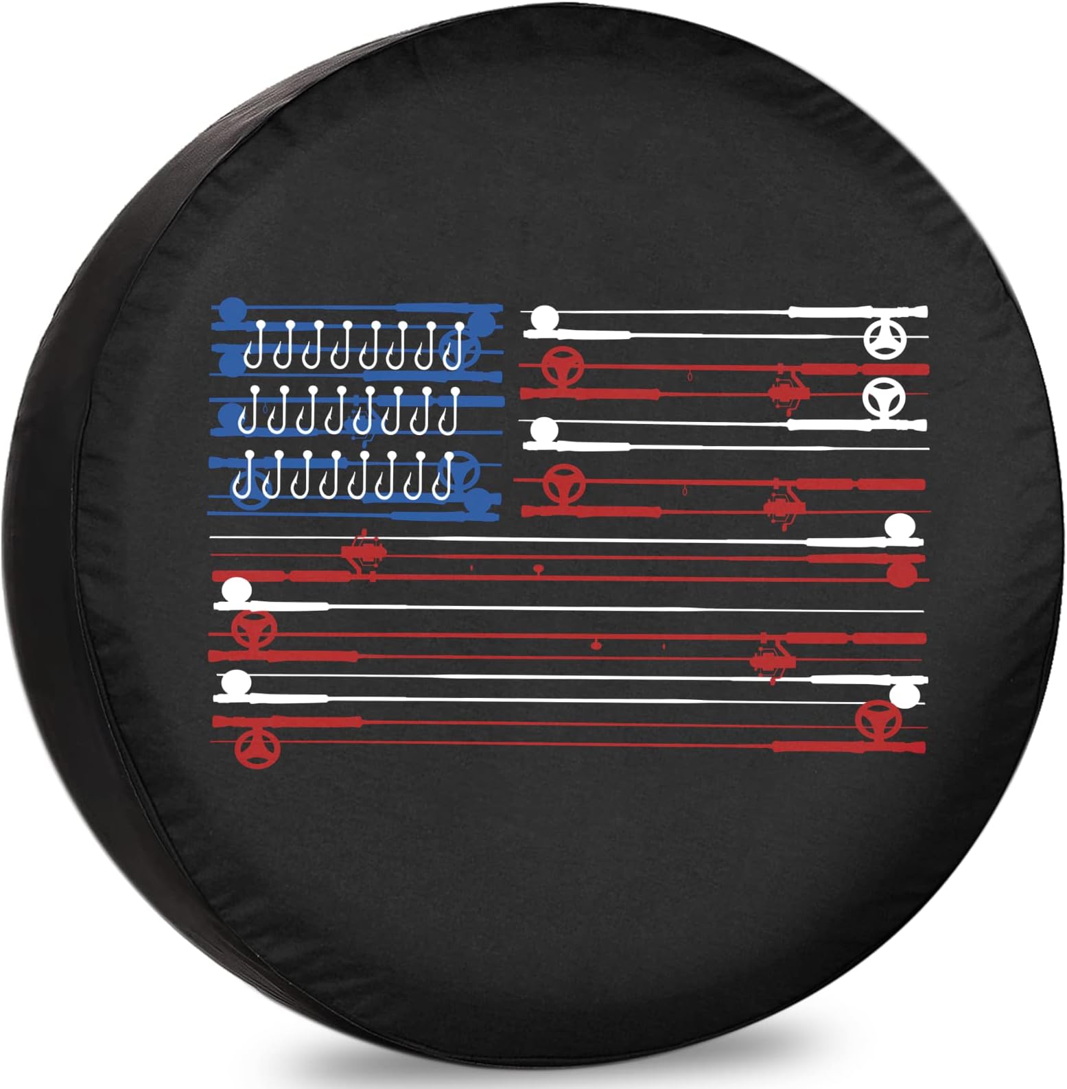 Amazon.com: Foruidea Bones Fish Spare Tire Cover Waterproof Dust-Proof ...