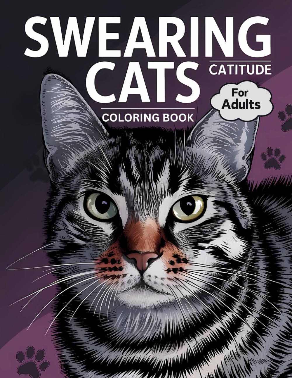 Amazon.com: Swearing Cats Catitude Coloring Book: Hilarious Kitty Memes ...