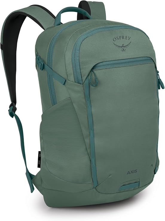 Amazon.com: Osprey Axis Campus Laptop Backpack, Pine Leaf Green ...