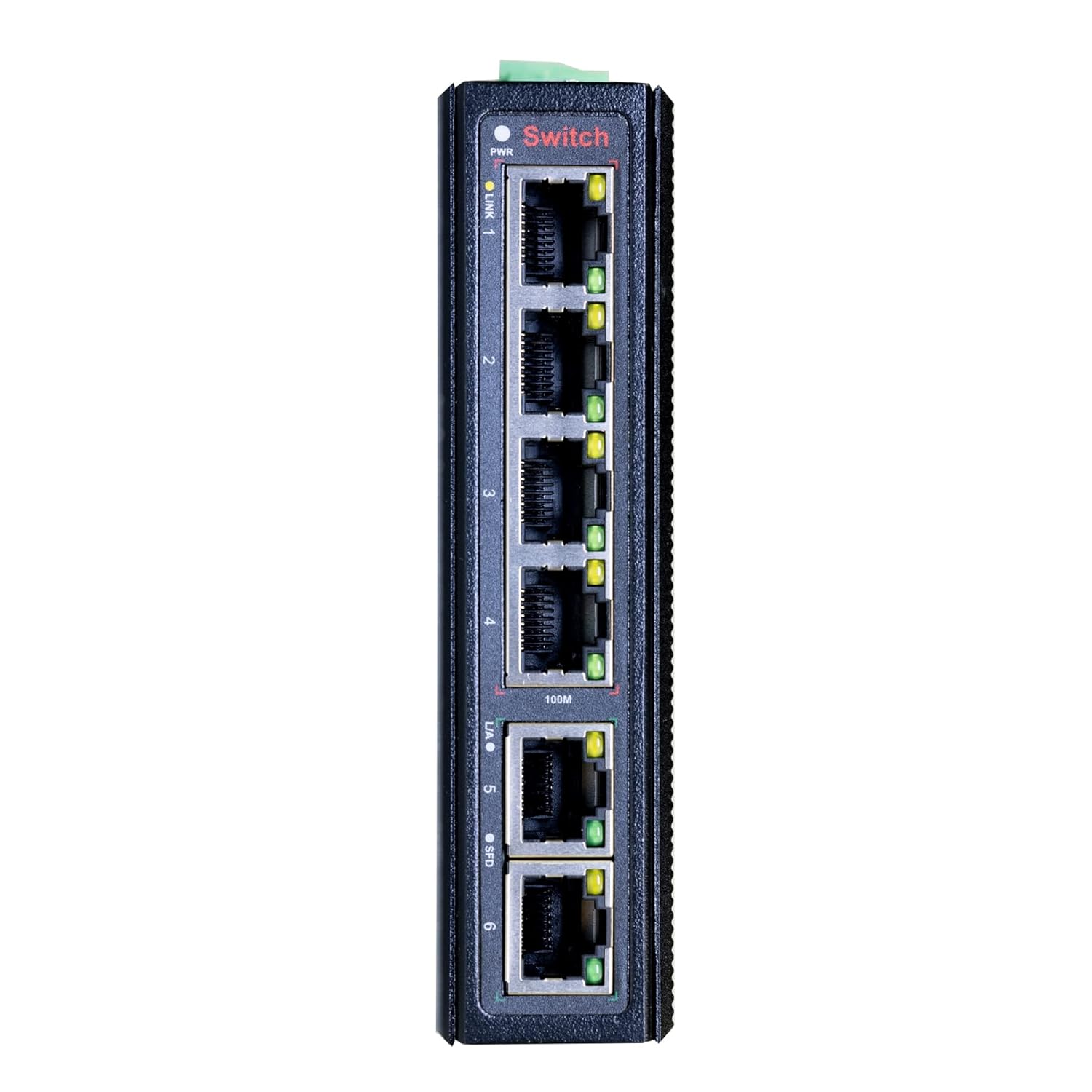 Amazon.com: AIGWS 6-Port 10/100M unmanaged Industrial Ethernet Switch ...