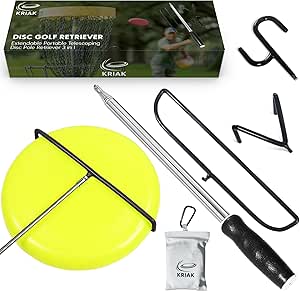 Amazon.com: KRIAK Disc Golf Retriever – Telescopic Disc Golf Retriever ...