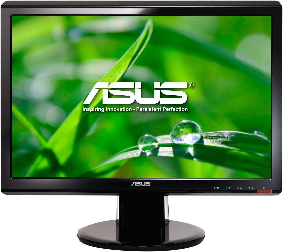 Asus VH198S 19-inch Widescreen Monitor (1440x900,10000000 :1 (ASCR),5ms ...