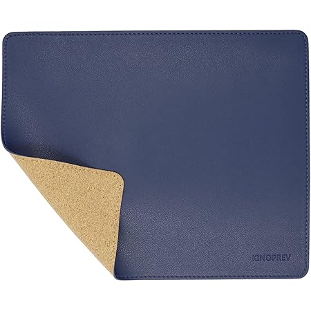 Amazon.com: Leather Mouse Pad - Wood Mouse Pad with Stitched Edge,PU ...