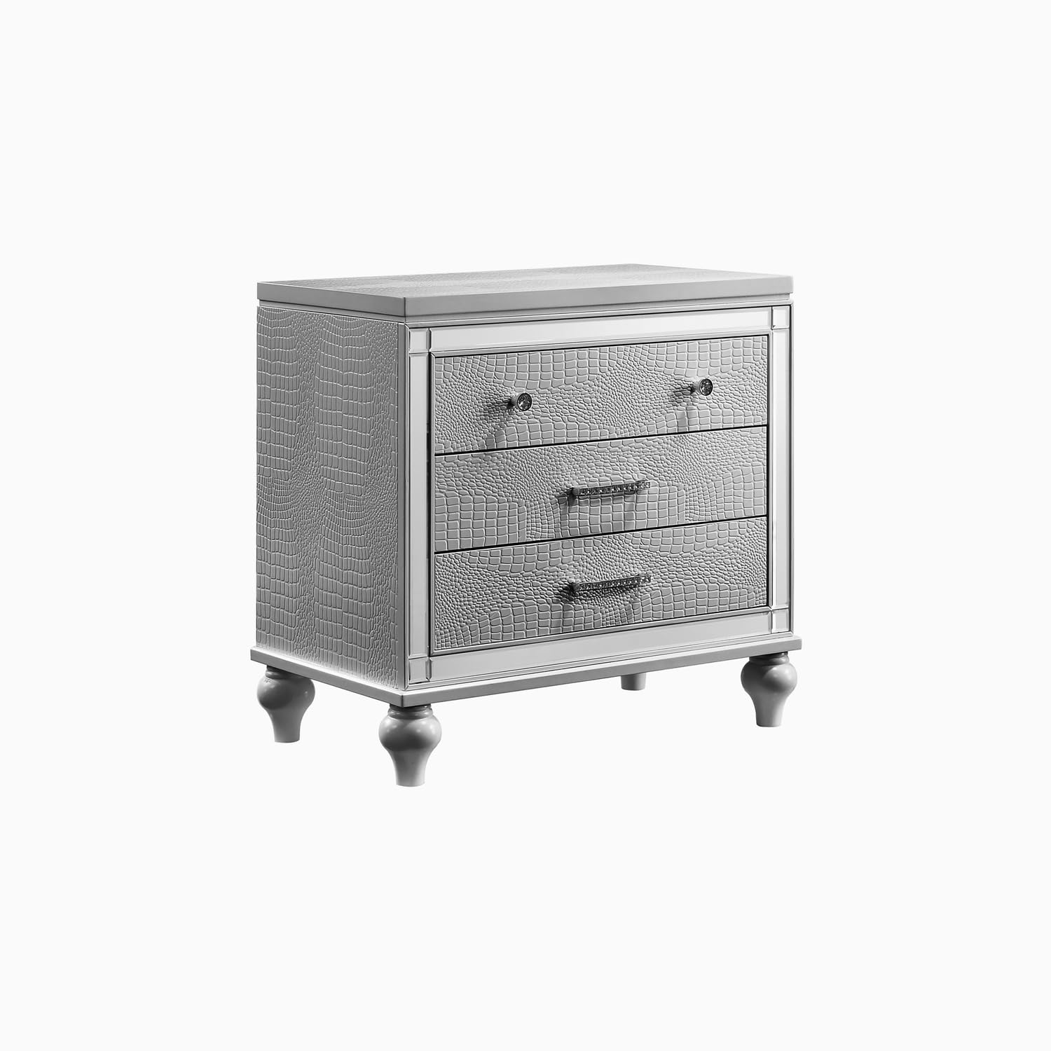 Amazon.com: New Classic Furniture Valentino Solid Wood 3-Drawer ...
