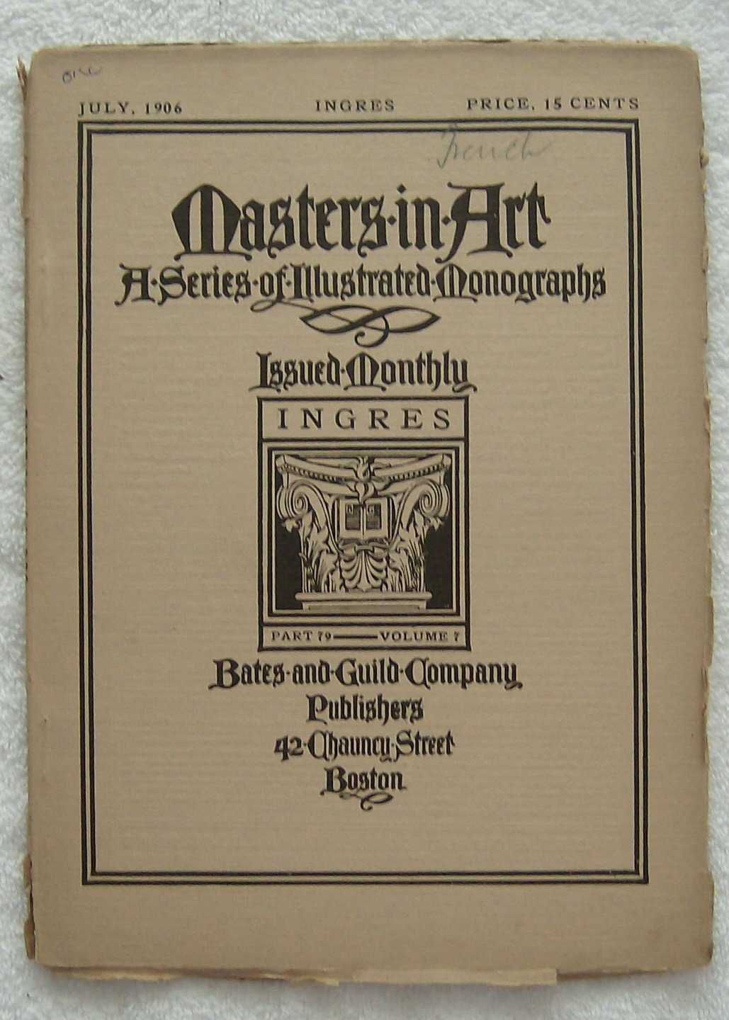 Jean-Auguste-Dominique Ingres - Part 79, Volume 7 (Masters in Art: A ...