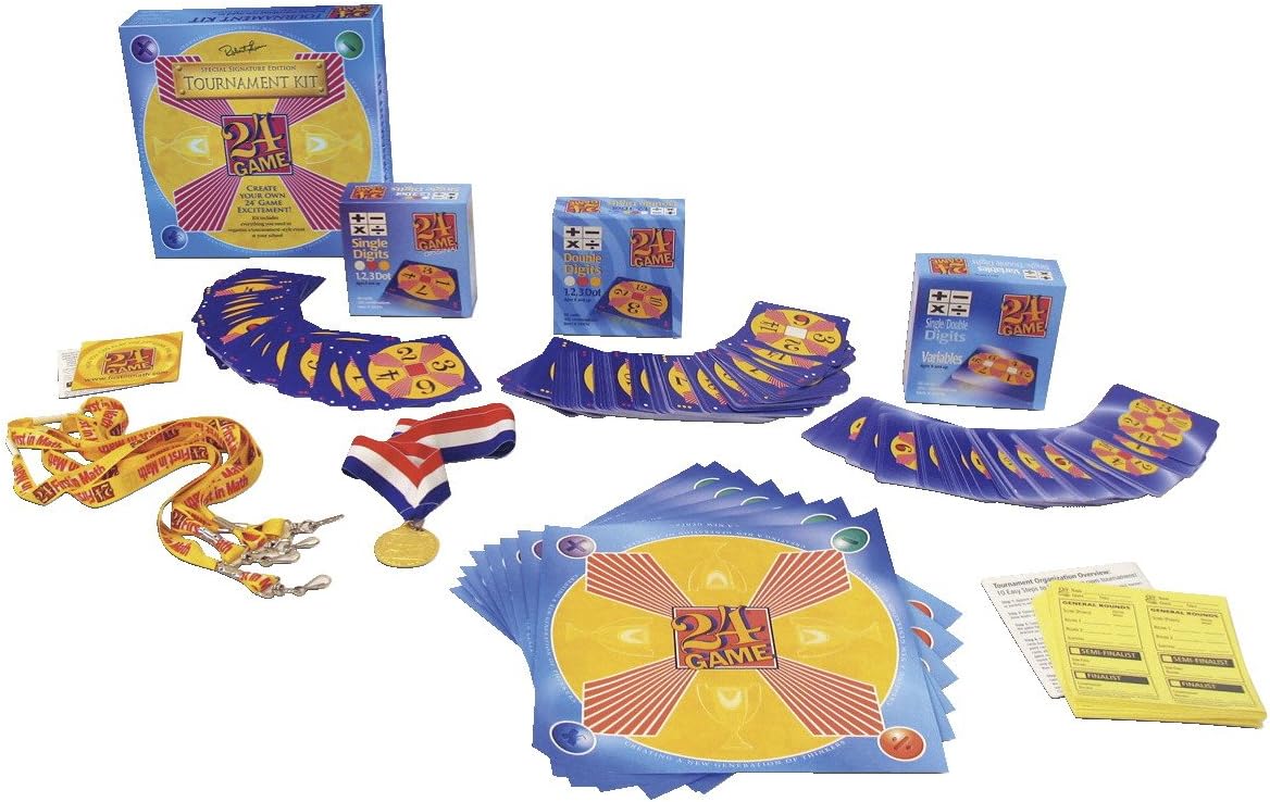 Amazon.com: 24 Game Tournament Kit : Toys & Games