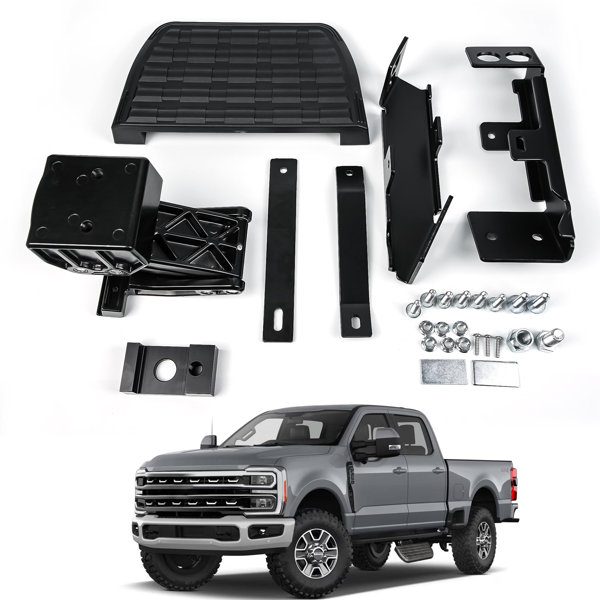 Truck Bed Step Retractable Truck Side Step For Ford F250/F350 Super ...