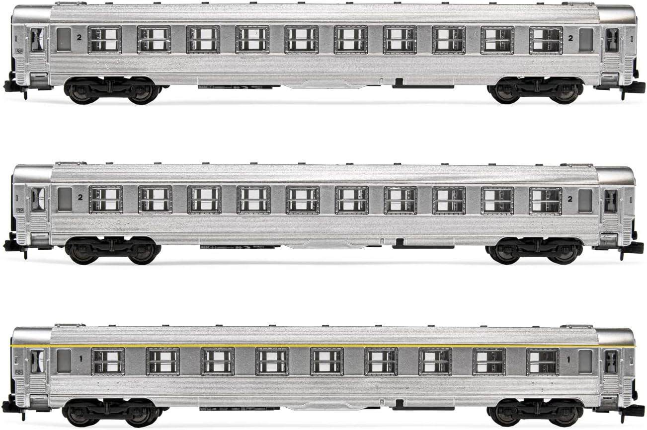 Amazon | Arnold Railway - Rolling Stock HN4335 SNCF 3ユニットパック DEV INOX ...