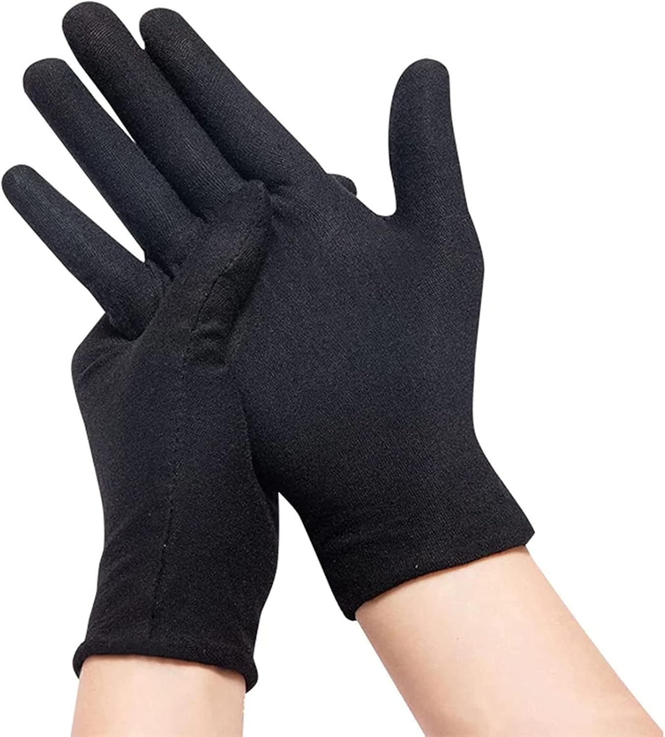 Amazon.co.jp: [LIKENNY] 黒手袋 礼装 ジュエリーグローブ 手ぶくろ 薄 接客用 業務 ドライバー 式典用 運転手 フォーマル 警備 式典用 貴金属 貴重品 宝石検査 ...