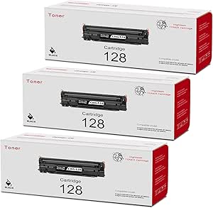 CRG-128 128 Toner Cartridge CRG128 Toner Black High Yield Replacement ...
