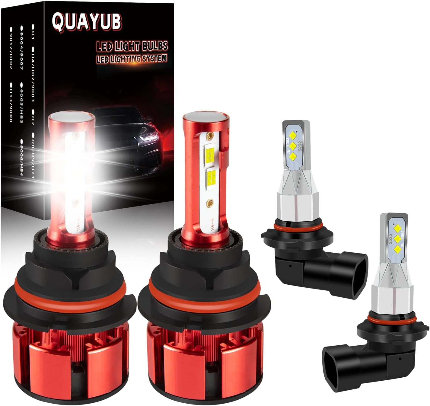 Amazon.com: QUAYUB Suitable For Ford F250 F350 F450 (1999-2004) Light ...