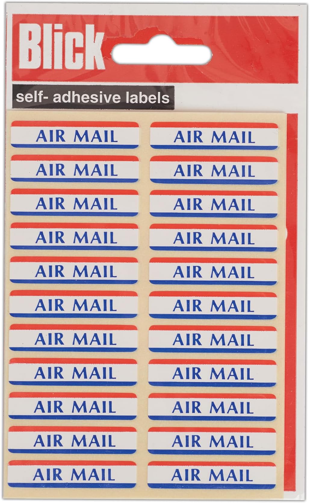 180x Self Adhesive 'by AIR Mail par Avion' Royal Mail Sticker Labels ...