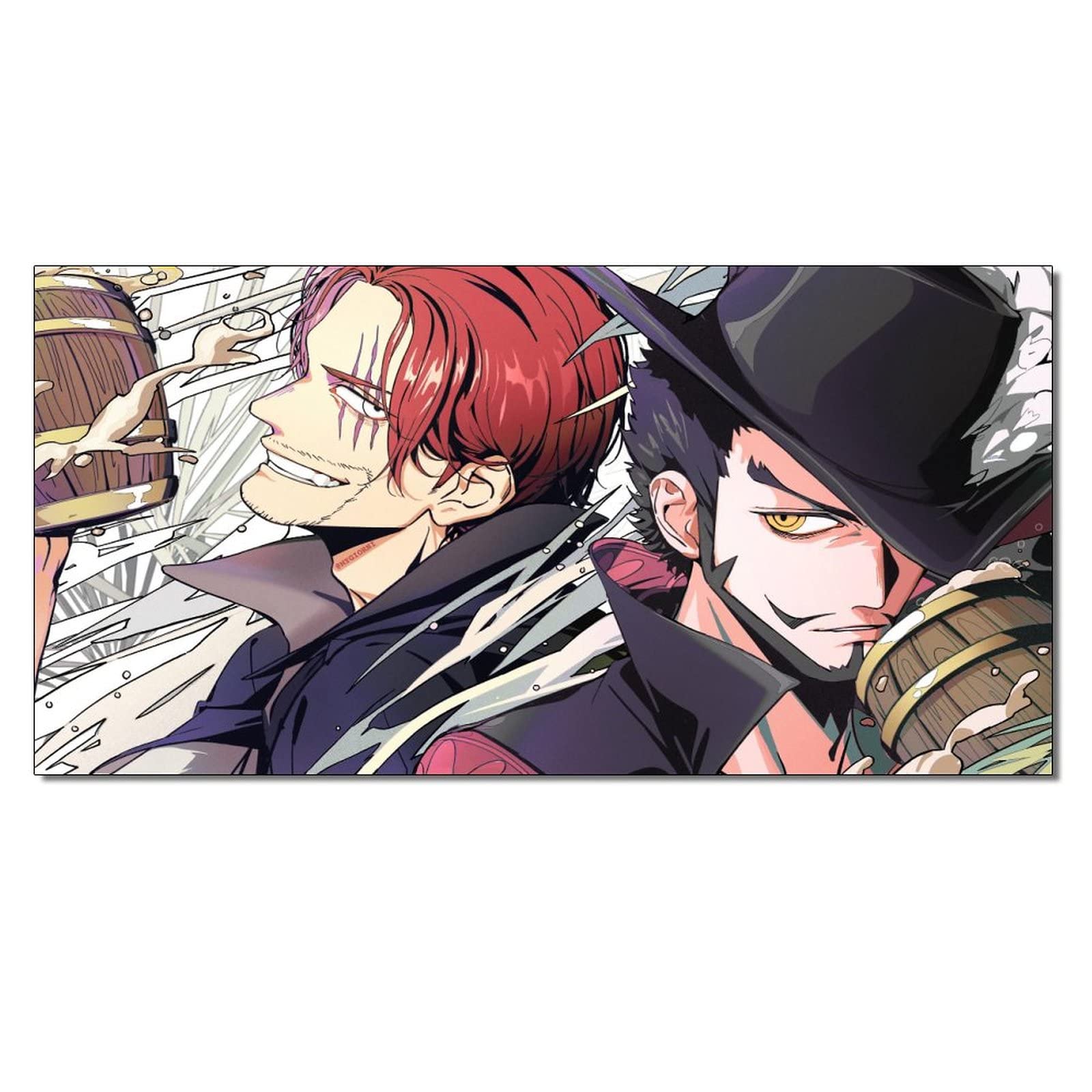 One Piece Shanks Vs Mihawk