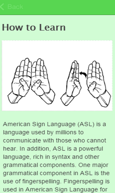 American Sign Language:Amazon.com:Appstore for Android