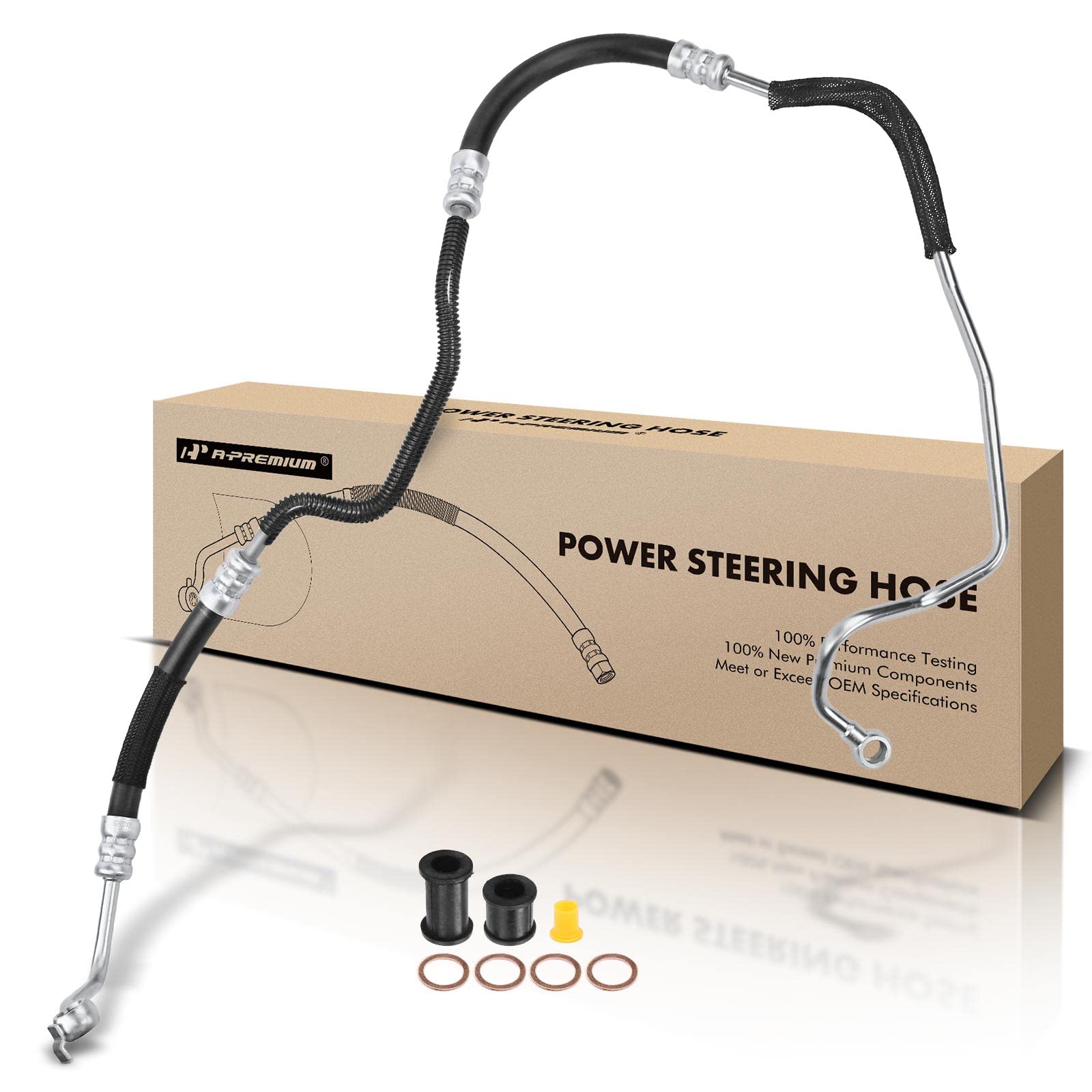 Amazon.com: A-Premium Power Steering Pressure Line Hose Assembly ...