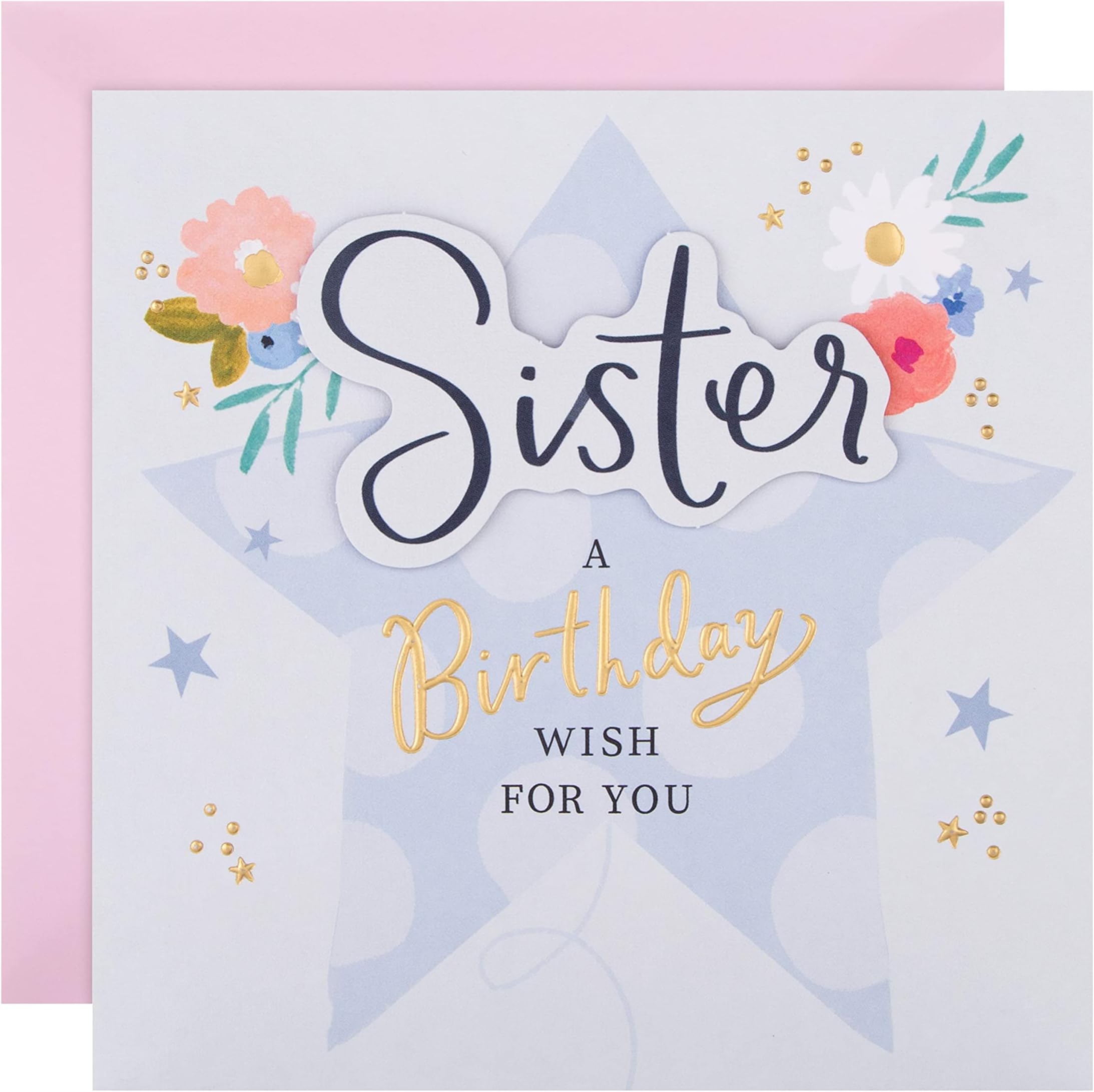 highgrove cards Birthday Card for Sister/Card for Sister - Card for ...