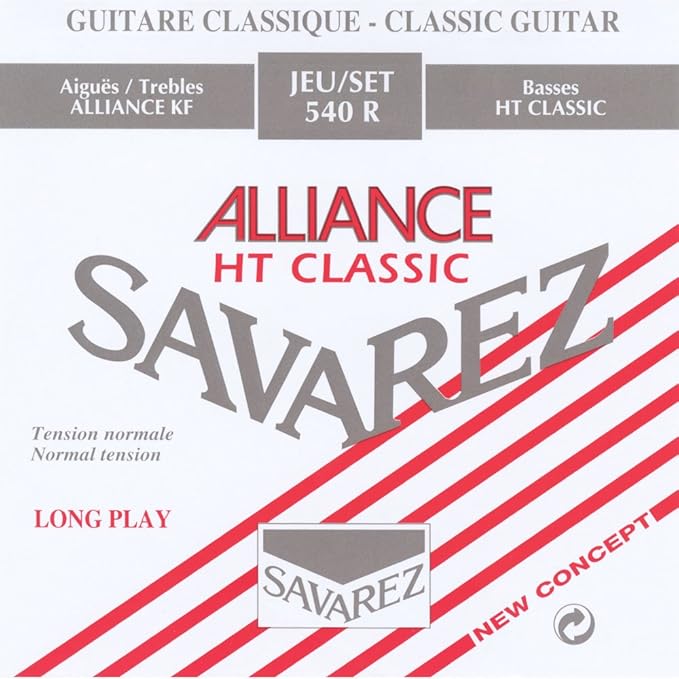 Amazon.com: Savarez 540R Classical Guitar Strings Normal Tension ...