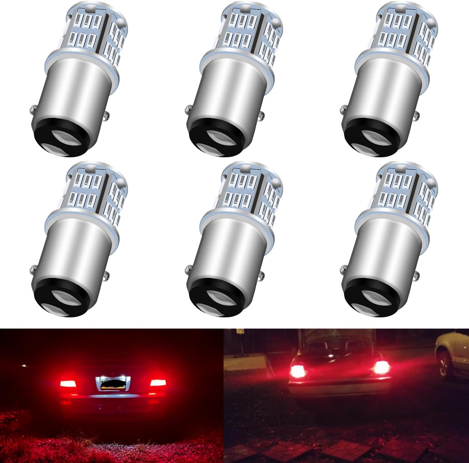 Amazon.com: BANGO 1157 LED Bulb, 10-30V Super Bright 2057 2357 7528 ...