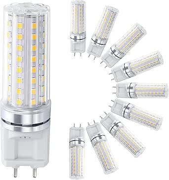 TPMAFF 10-Pack G12 Light Source 15 Watt G12 LED Bulb 2235 Lumens G12 Bi ...