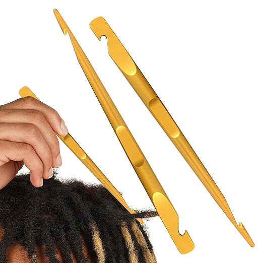 Amazon.com : 2PC Interlocking tool， for locs Microlock Retighten Tools ...