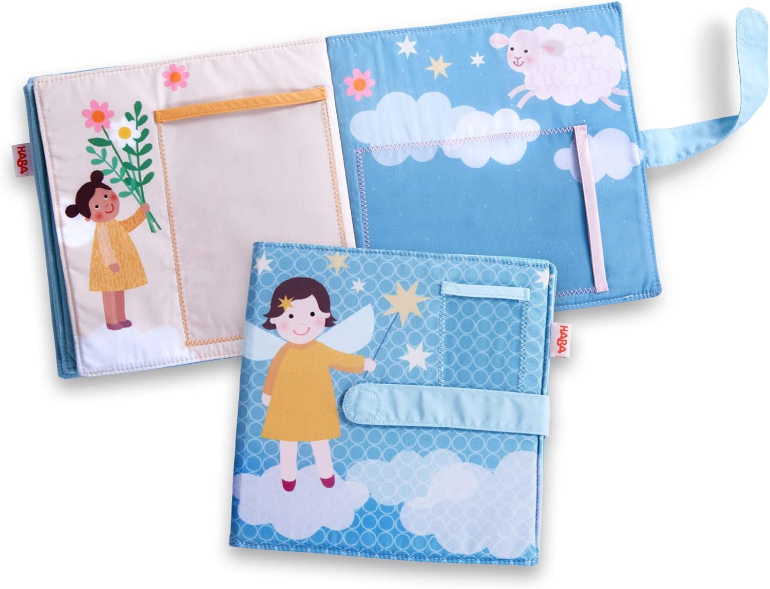 Amazon.com: HABA Guardian Angel Baby Photo Album - Machine Washable ...