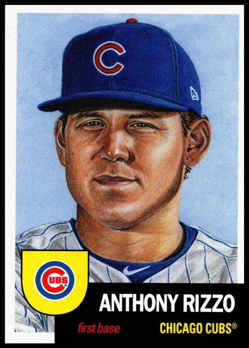 Amazon.com: 2018 Topps Living Set #67 Anthony Rizzo NM-MT Chicago Cubs ...