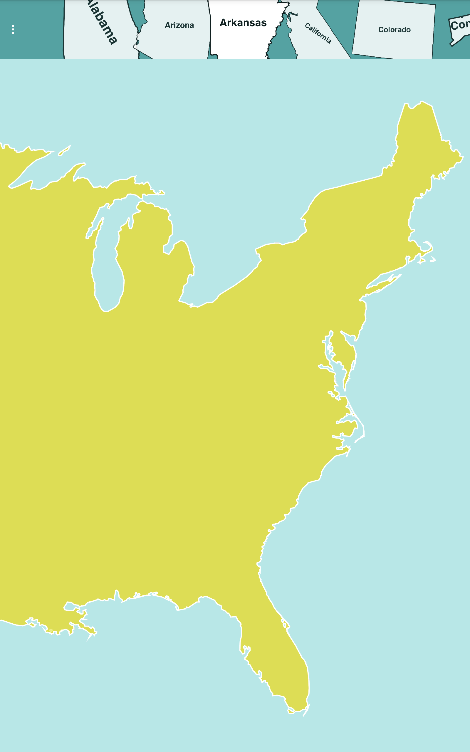 USA Map Puzzle - App on Amazon Appstore