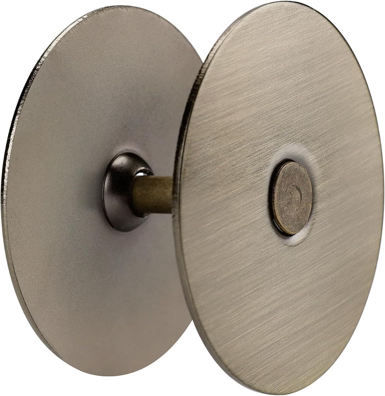 2 Set Door Hole Cover Plate 2-5/8" Diameter Door Hole Filler Plate ...