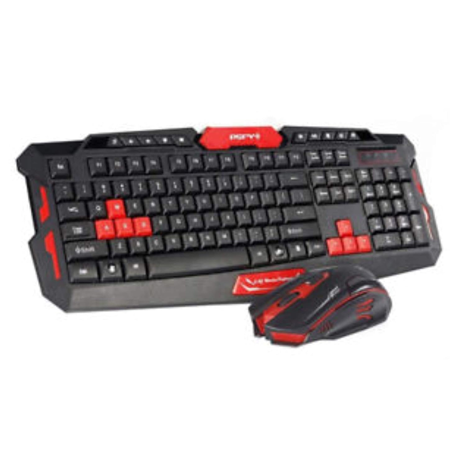 PSFY HK8100 Wireless Multimedia Gaming Keyboard + 2.4GHz 6 Buttons ...