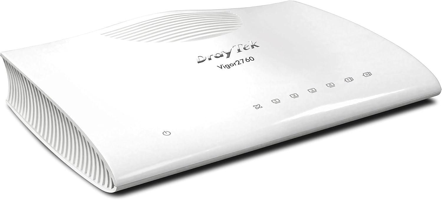 DrayTek Vigor 2760 - Router - DSL-Modem - 4-Port-Switch - GigE: Amazon ...